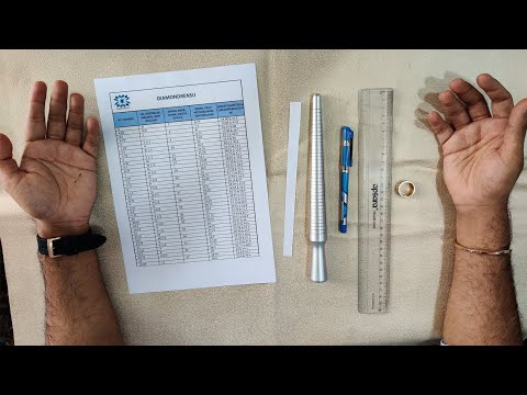 How to measure your ring size at home in simple easy steps by @diamondrensu