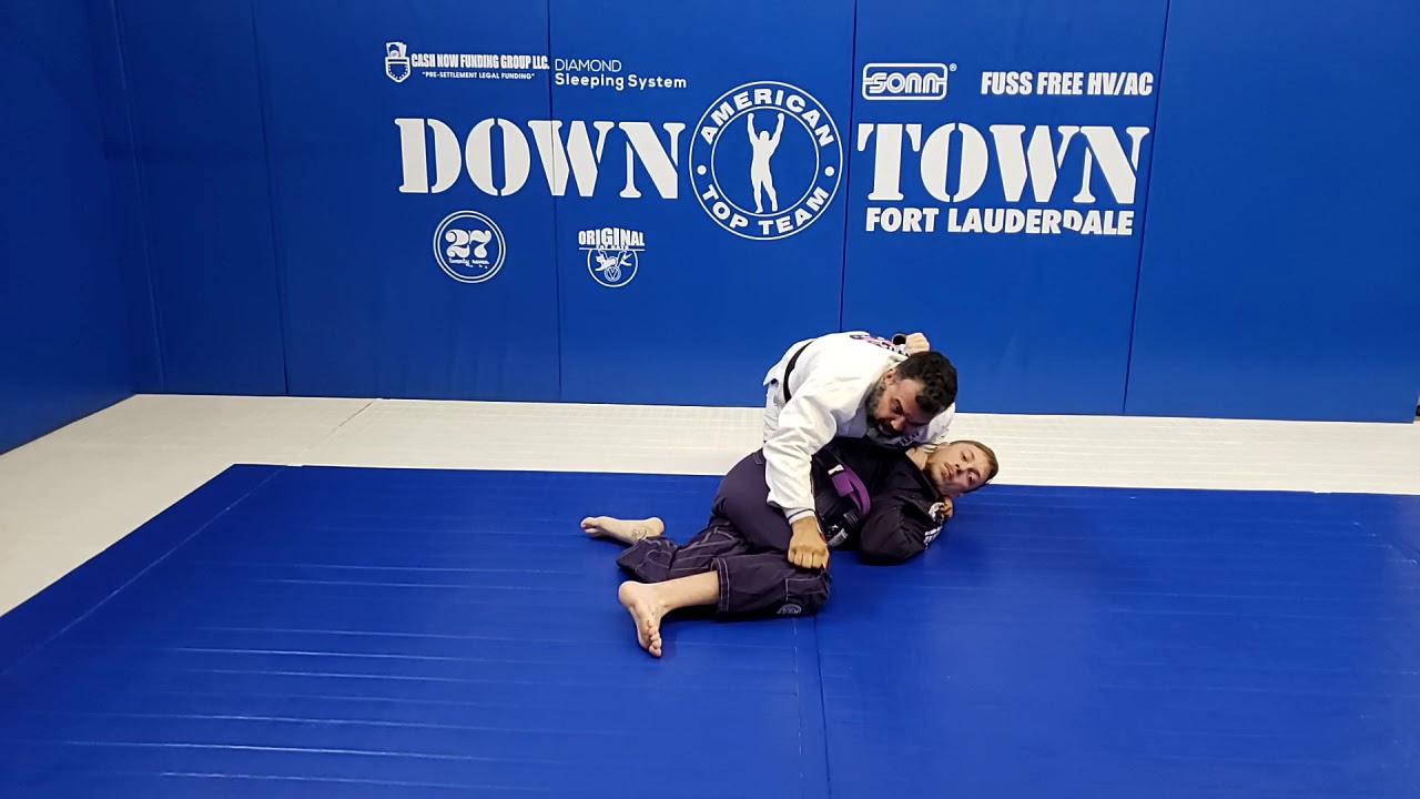Lapel Choke & Triangle from Side Control