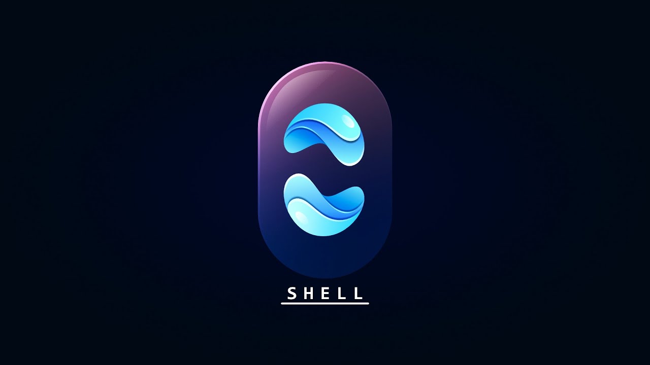 Shell Logo Design Illustration in Affinity Designer Software