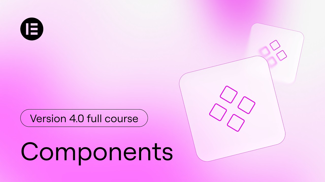 Editor version 4.0: Components