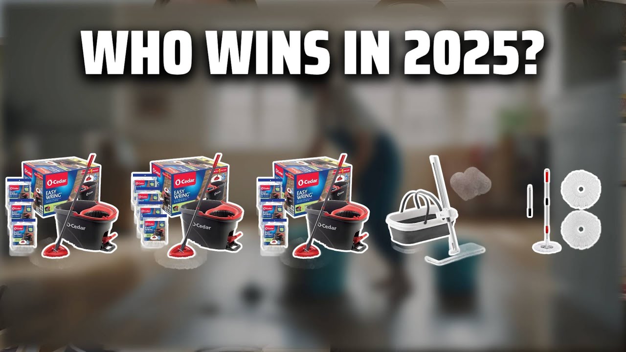 The Top 5 Best Spin Mop in 2025 - Must Watch Before Buying!