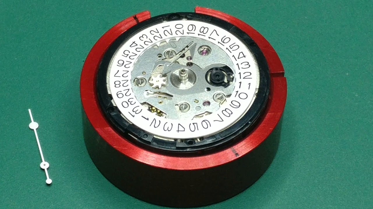 Setting a Seconds Hand