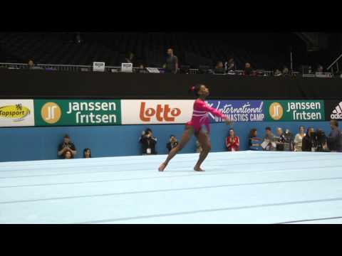Simone Biles – Floor – Gymnastics Coaching.com