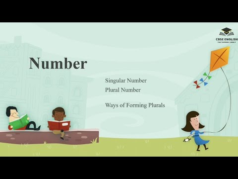 Number | Singular Number | Plural Number | Ways of Forming Plurals
