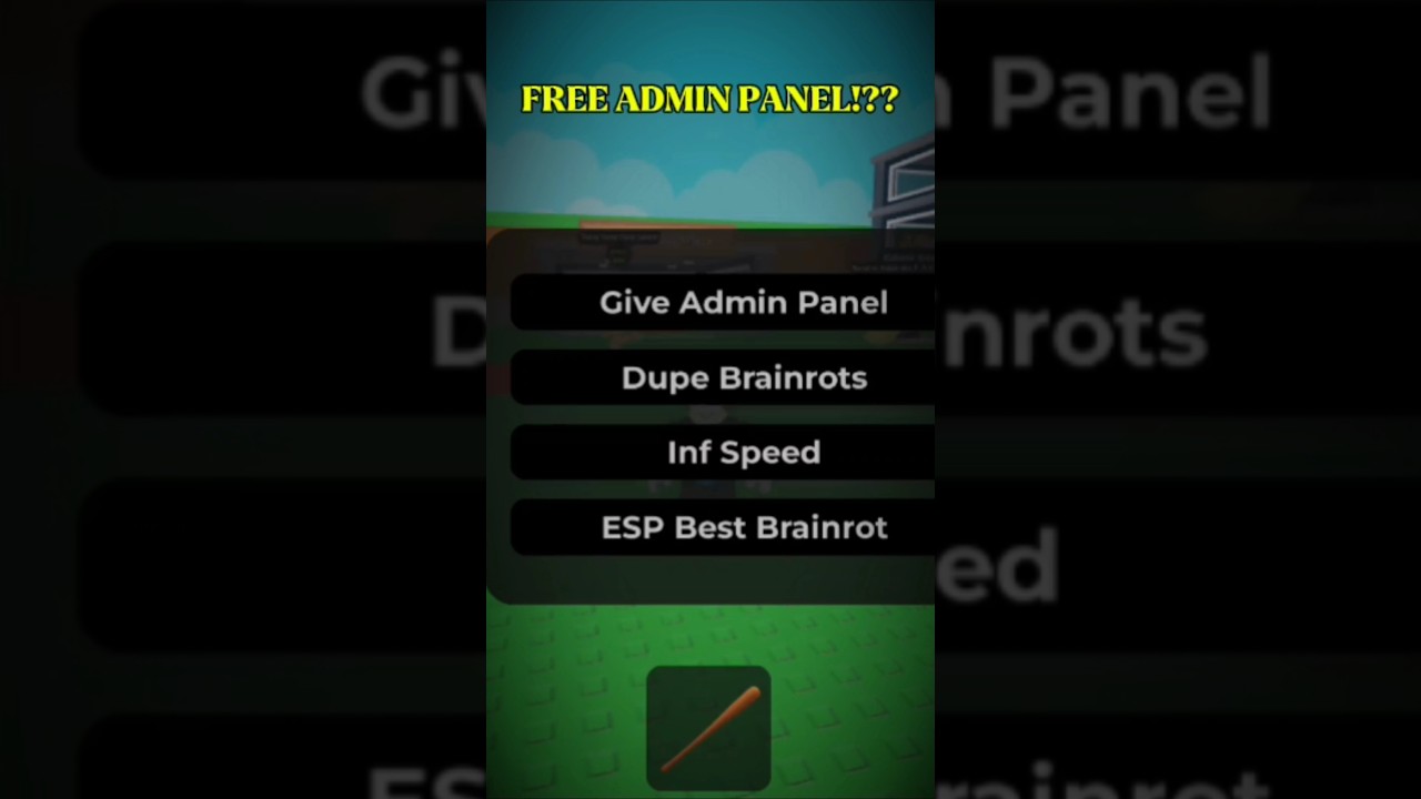 (NEW) OP Steal a Brainrot Script – Free Admin Panel, Dupe, Instant Steal, ESP, Auto Collect & More!