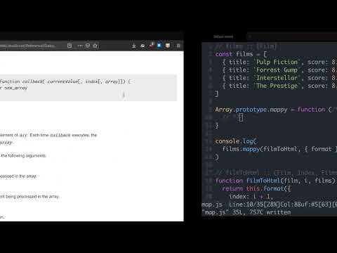 JavaScript Implement Your Own map method, mappy, on Array prototype