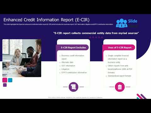 Enhanced Credit Information Report E Cir Experian Company Profile Ppt Slides Example Introduction