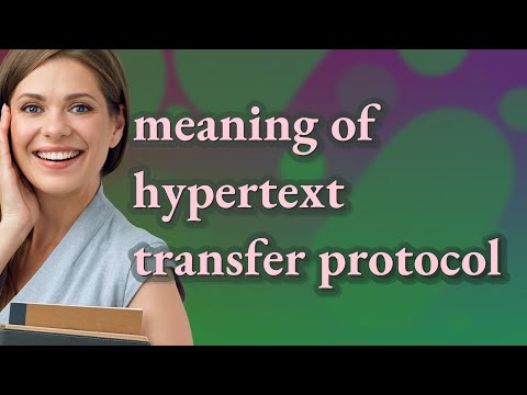Hypertext transfer protocol | meaning of Hypertext transfer protocol