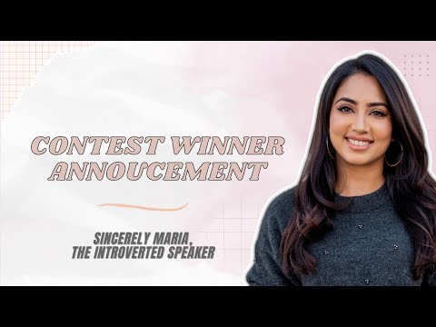 Contest Winner Announcement