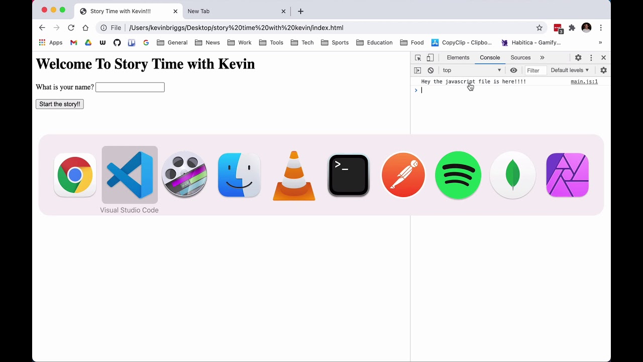Make Games with Javascript: Text-Based Adventure