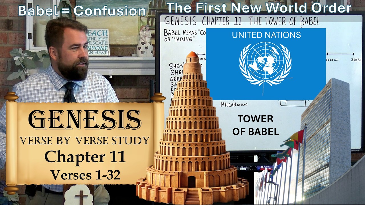 Genesis 11:1 to 32 The Tower of Babel and Shem's Descendants #towerofbabel #nimrod #babylon #world