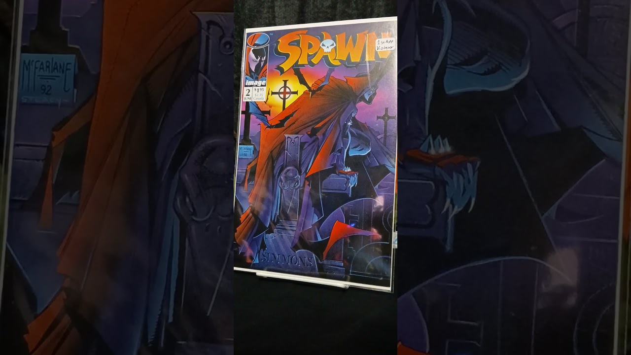 1992 IMAGE COMICS. SPAWN #2 first appearance of THE VIOLATOR. back issues. #youtubeshorts