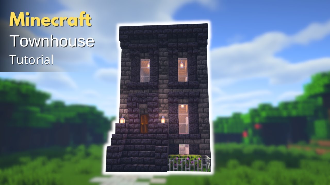 Minecraft: How to Build a New York City Townhouse | Townhouse (Tutorial ...