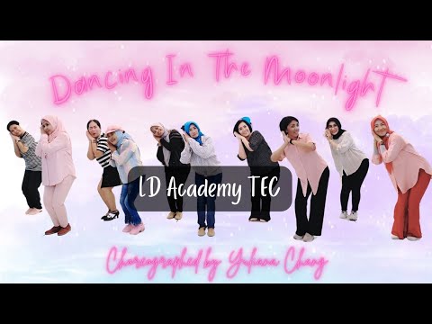 Dancing In The Moonlight (Bachata) | Line Dance | LD Academy TEC | Choreographed by Yuliana Chang