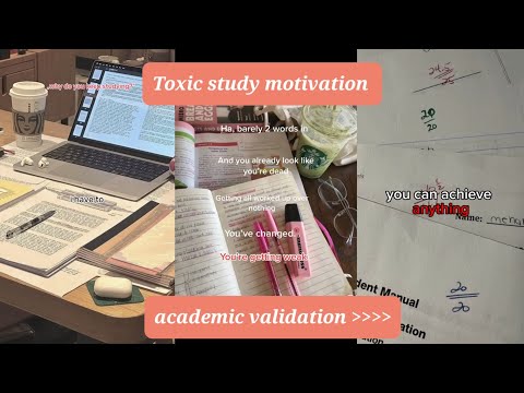 Toxic study motivation videos🏆🥇 // academic validation