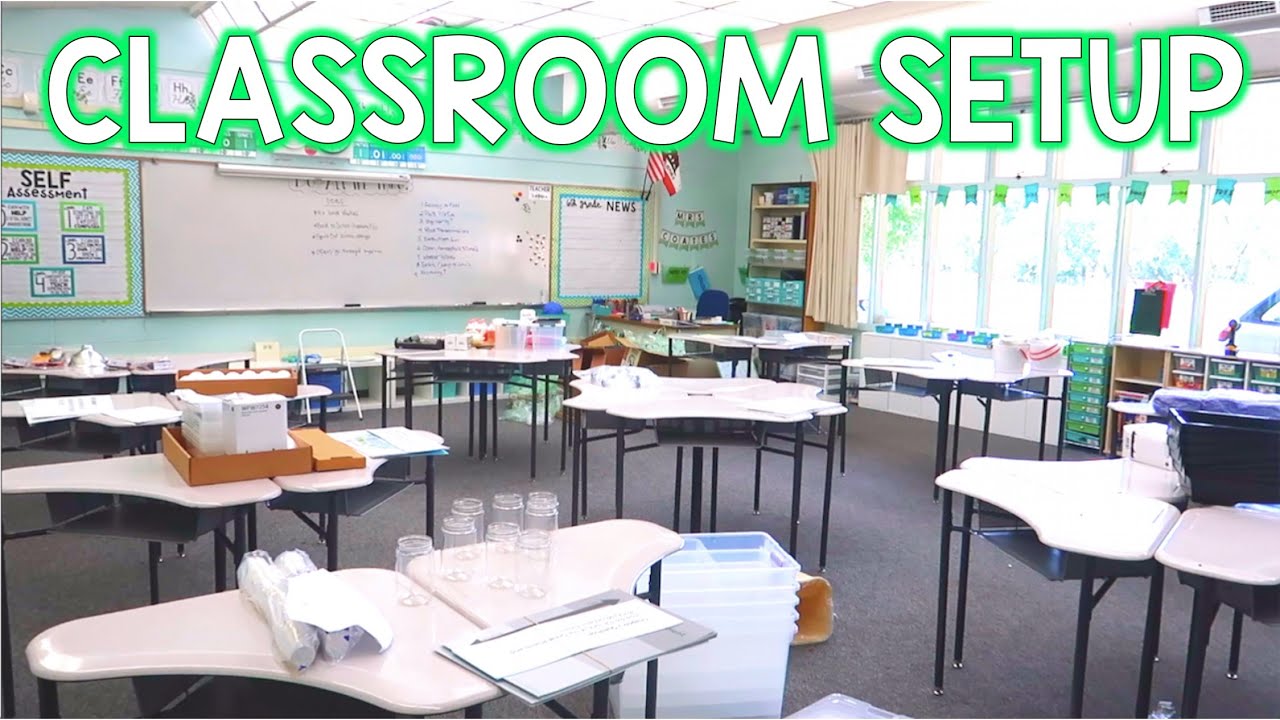 CLASSROOM SETUP! - Day 9