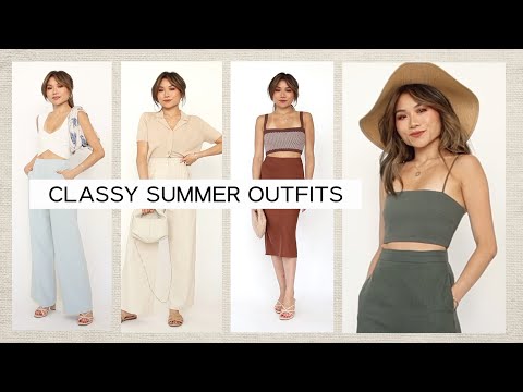 Classy & Petite SUMMER OUTFIT IDEAS 2023 | Love, Bonito clothing style try on haul | Miss Louie