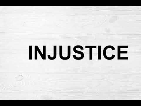 How To Pronounce Injustice