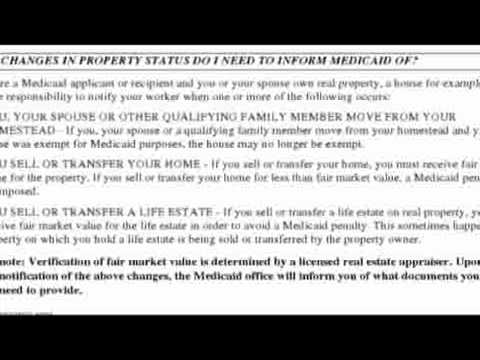 Medicaid Chronic Care Application Process - Additional Forms