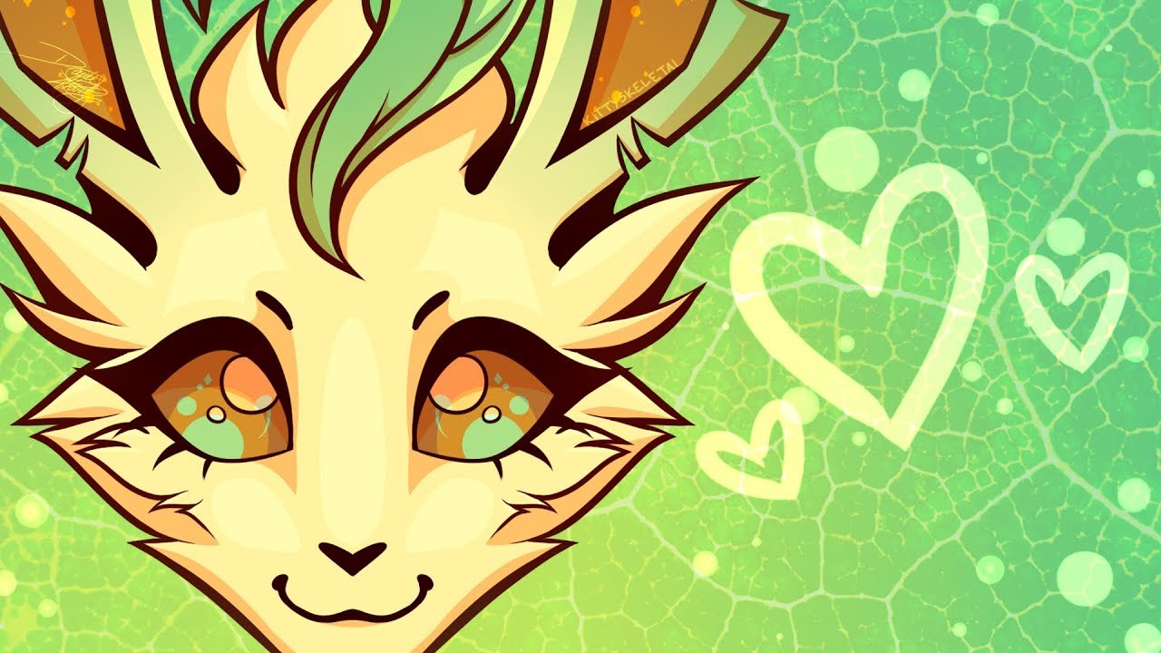 Leafeon- SPEEDPAINT + MERCH