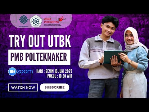 Simulasi Try Out UTBK PMB Polteknaker 2025