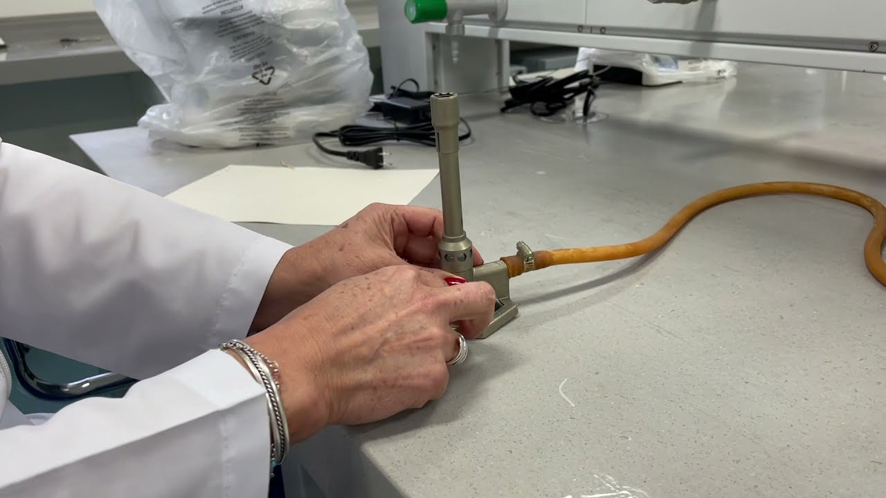 Bunsen burner operation
