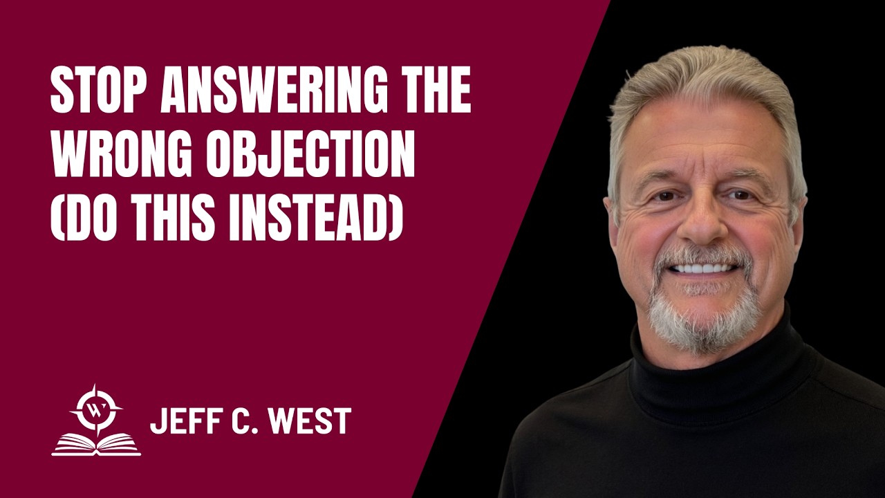 Stop Answering the Wrong Objection (Do This Instead)