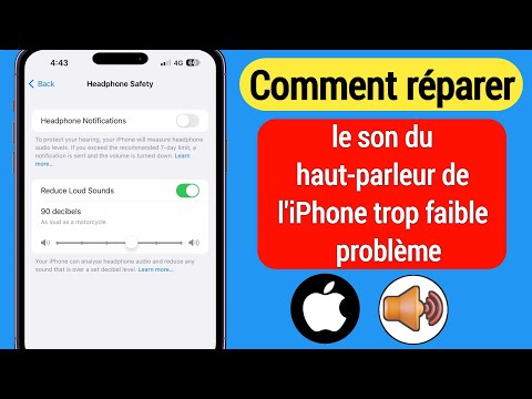 Comment réparer le son du haut-parleur de l'iPhone trop faible problème
