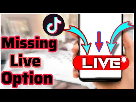 Fix The Missing Live Option.