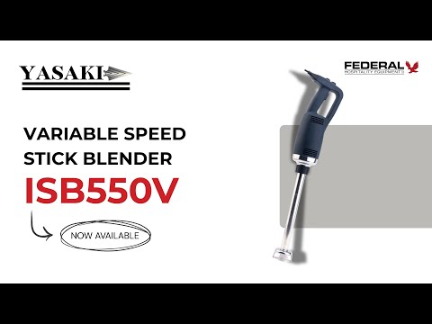 Yasaki ISB550V Variable Speed Stick Blender | 550mm Shaft for Heavy-Duty Commercial Use