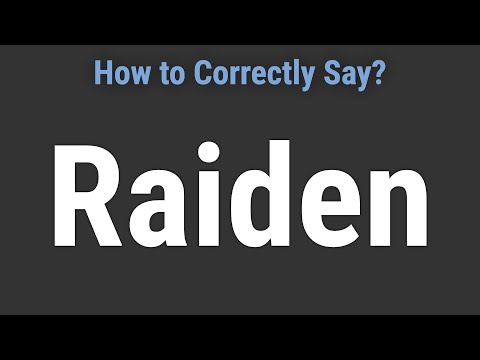 How to Pronounce Name Raiden (Correctly!)