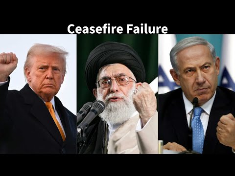 Trump Slams Israel & Iran Over Ceasefire Violations | Blames Both Sides for Escalation
