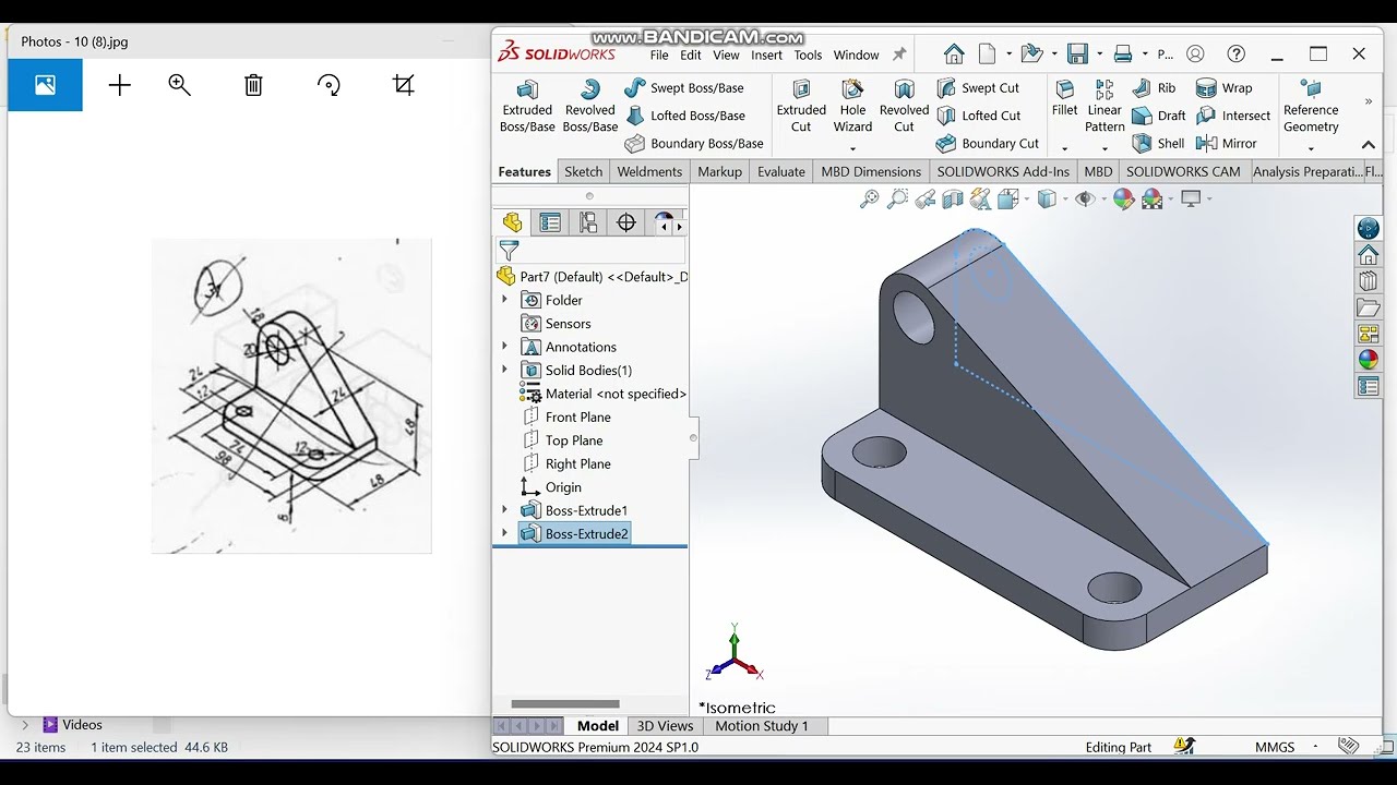 SolidWorks Tutorial 3 – 3D Block Modeling Step-by-Step