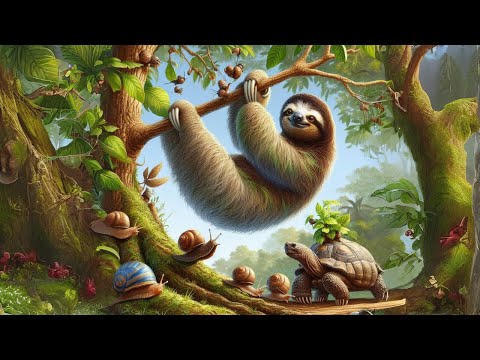 Top 5 Slowest Animals In The World!