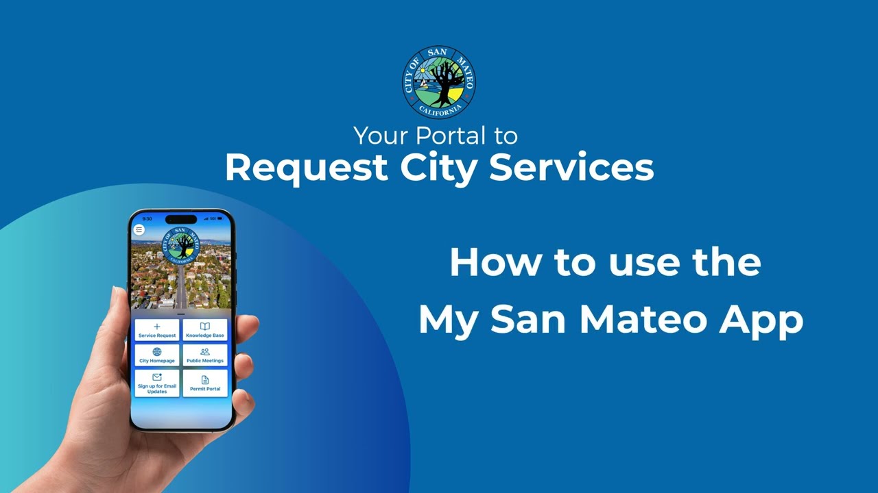 How to use the My San Mateo App