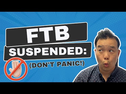 Is Your CA Business SUSPENDED by FTB? (Here's How to Get Out FAST!)
