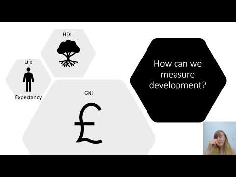 How do we measure development? Development geography for KS3