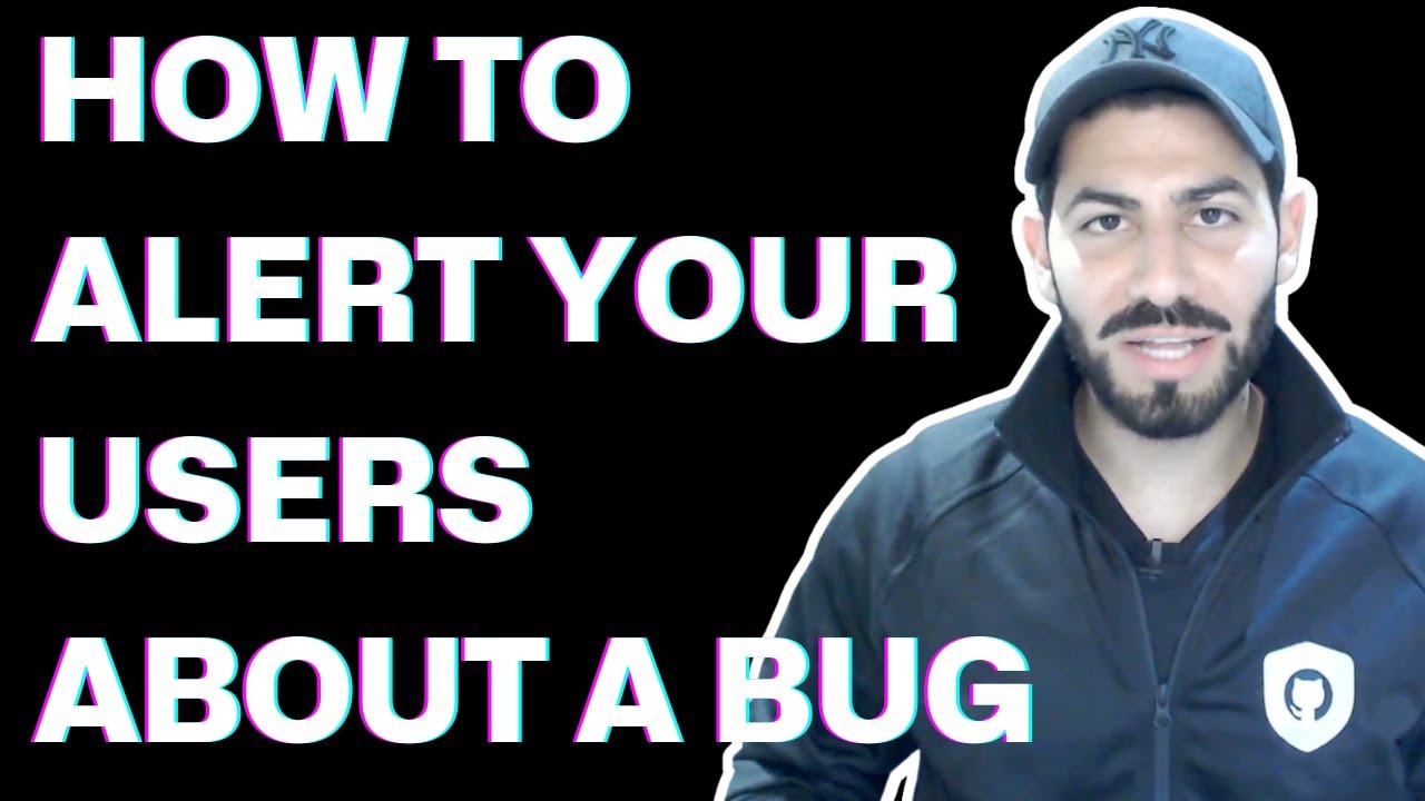 How to alert your users about a vulnerability in your code! #Shorts