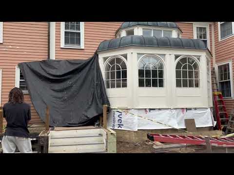 A Porte-Cochere Renovation