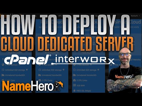 How To Deploy A Cloud Dedicated Server With Free InterWorx - Host Unlimited Accounts