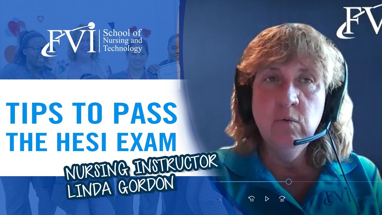 HESI Tips with Nursing Instructor Linda Gordon
