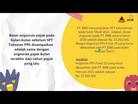 PPh Pasal 25 - PPh | Astor Himappa