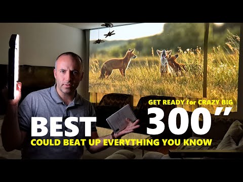 The Best Budget Projector for 300"