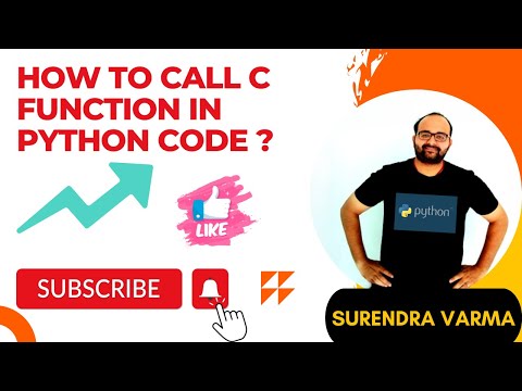 How to call C Function in Python code ?