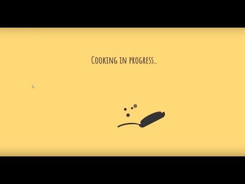 How to create an Awesome Preloader for your restaurant's Website