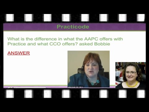AAPC Practicode vs. CodingCertification.Org (CCO) Practicode