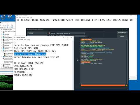 How To Remove FRP SPD PHONE NEW SECURITY 2025 BFT TOOL