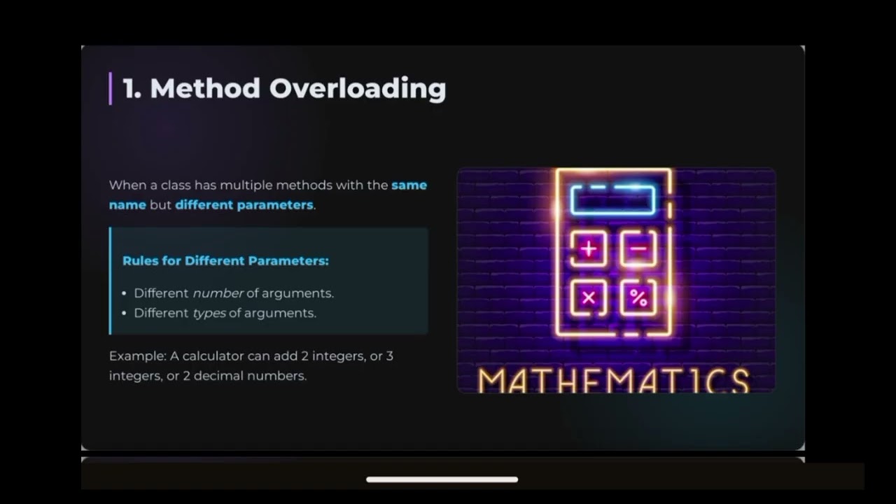 Polymorphism / PPT / OOPS / Language 