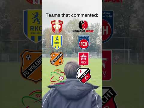 Tag Your Team: FC Utrecht vs VVV-Vianen #vvvianen
