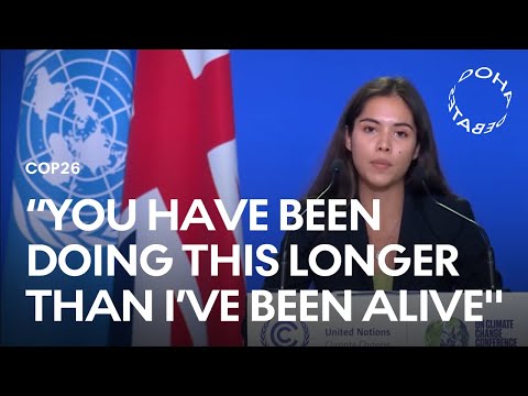 Climate activist Xiye Bastida’s full speech from COP26 | Transition Studies